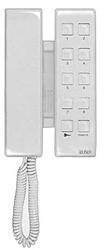 10 Button Master Intercom Station, Telephone Style, Graystone / Elbex, – Jayso Electronics