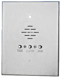 Intercom Apartment Station, Heavy Duty, Stainless Steel, Flush Mount, – Jayso Electronics