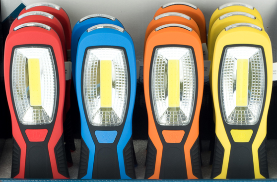 Combination Flashlight/Worklight with Super Bright White COB LEDs JFL- – Jayso Electronics