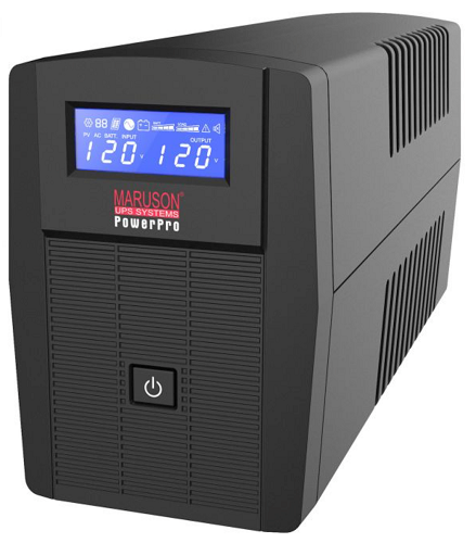 1000VA/600W UPS Battery Backup W/ Surge Protection For Computers & Ele ...
