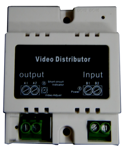 2-Port Video Distributor for 2-Wire Video Entry Intercom System ECVI-C ...