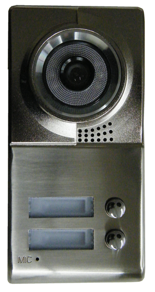 2-Apartment Lobby Station for 4-Wire Video Entry Intercom System ECVI ...