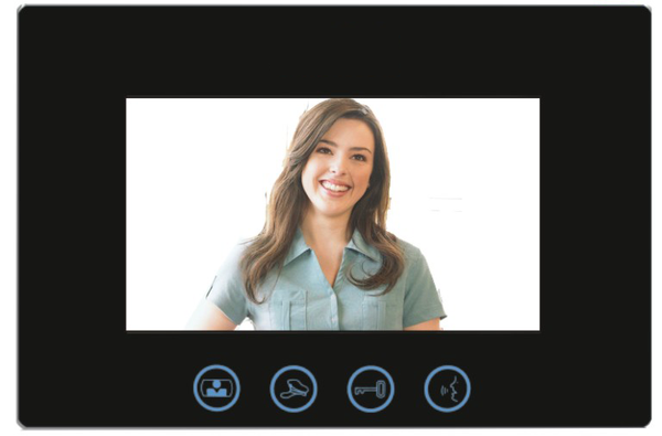7" Monitor Station for 2-Wire Video Entry System ECVI-700MDP-2W – Jayso ...