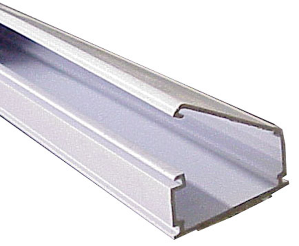 Latching Wiring Duct System, 1" One Piece, Self-Adhesive Surface Mount ...