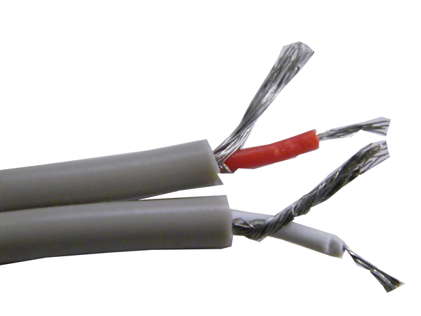 Twin 1 Conductor Audio Cable, Individually Shielded, 100' Spool JSC-70 ...
