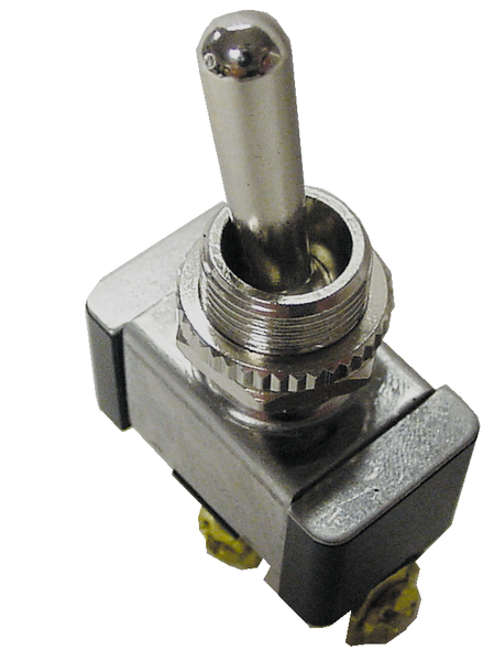 Hi-Amp Paddle Handle Toggle Switch Heavy Duty SPST On/Off Screw Termin ...