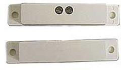 Mini Magnetic Reed Contact, White, Surface Mount, with Screw Terminals ...